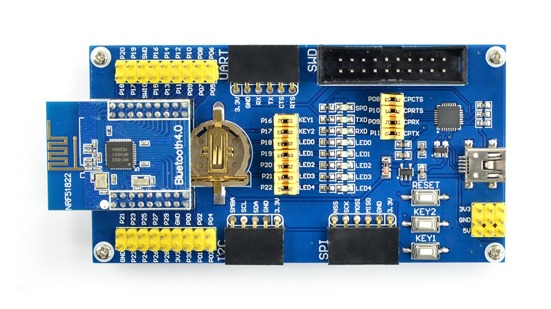 Płytka rozwojowa BLE400 + moduł Bluetooth 4.0 Botland - Sklep dla robotyków