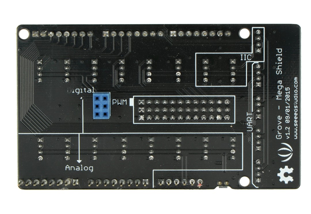 Grove - Mega Shield v1.2 - nakładka dla Arduino Sklep Botland