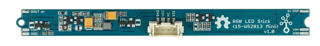 Grove - moduł LED RGB - 15 diod WS2813 - Sklep Botland