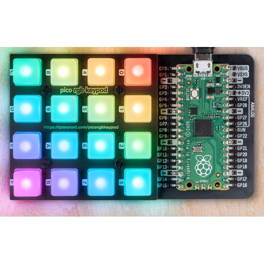 Pico RGB Keypad - klawiatura podświetlana do Sklep Botland