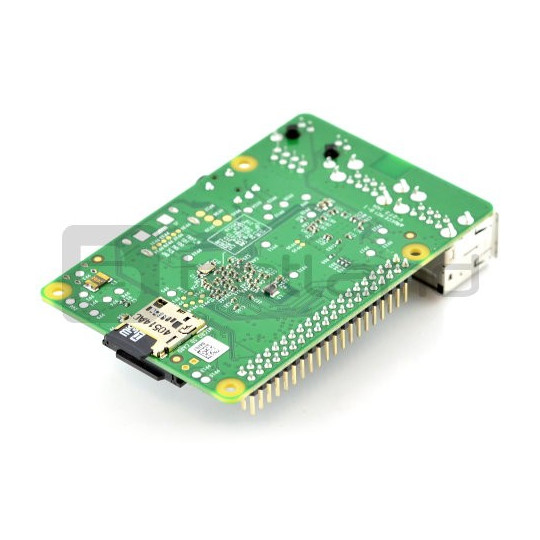 Raspberry Pi Model B+ 512MB RAM z kartą pamięci + Botland - Sklep dla ...
