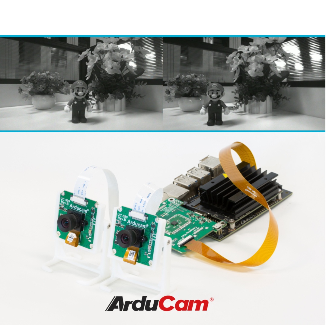 Kamera stereoskopowa 1Mpx do Raspberry Pi oraz Nvidia Jetson Nano ...