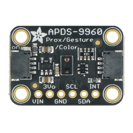 Adafruit APDS9960 - czujnik zbliżeniowy, światła Botland - Sklep dla ...